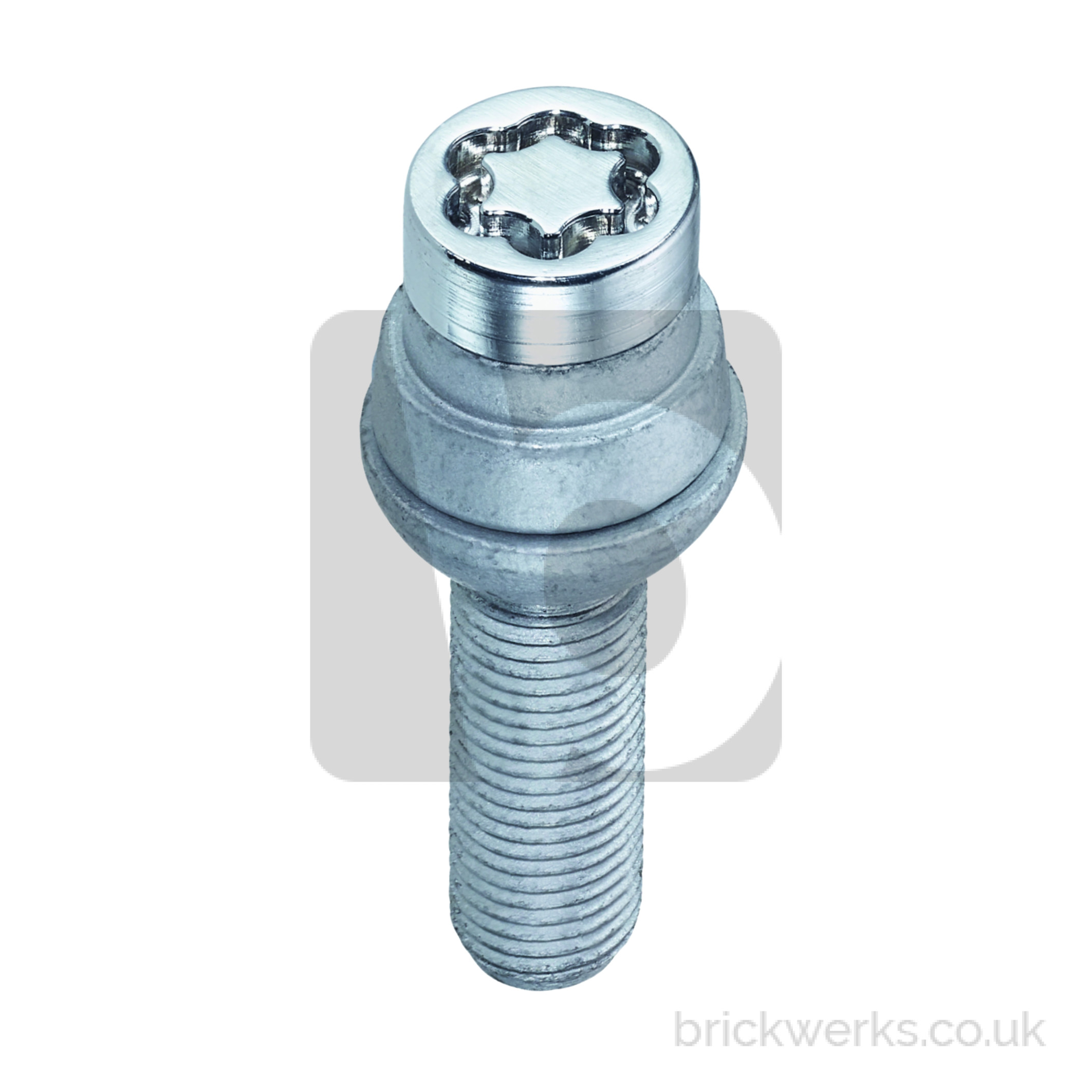 VW Locking Wheel Bolt Set - Radiused Seat / 19mm Head