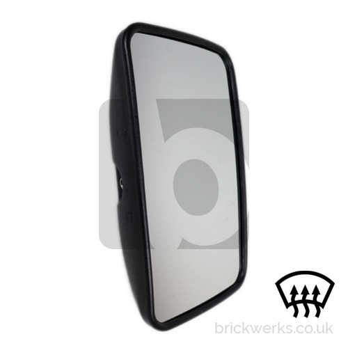 VW Mirror Glass and Housing - T3 / LT / Truck Style / Heated