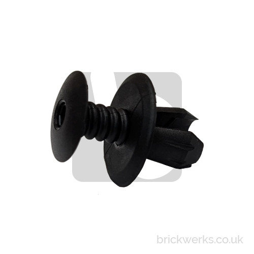 VW Trim Clip - T4 / Black