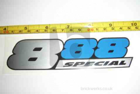 Sticker - T4 / 888 Special | VW T25, Type 25, Vanagon, T4 & LT1 parts.