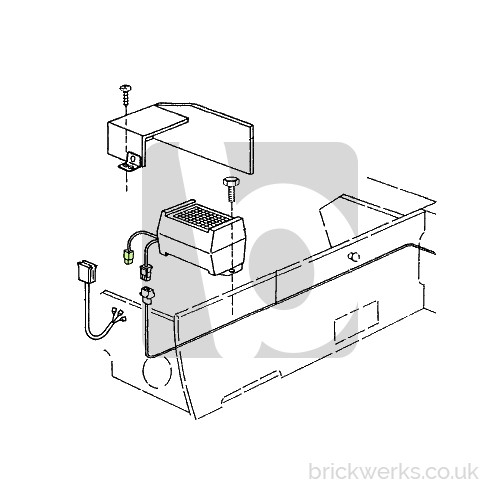 Electrical Connector - 6.3mm / 3 way / Socket | VW T25, Type 25 ...