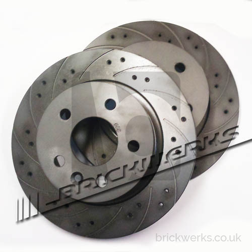 VW Brake Disc Set - T4 / Rear / 16" / '98» / Black Diamond