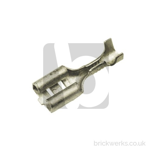 Electrical Terminal - Spade / 6.3mm / Female / 1mm² | VW T25, Type 25 ...