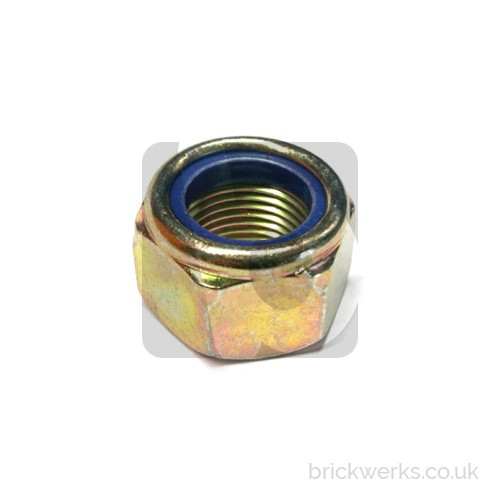 VW Nyloc Nut - M18x1.5 | 10.9 | Zinc and Yellow
