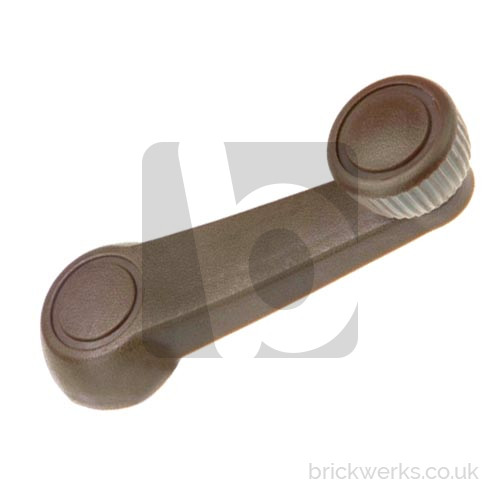VW Window Winder Handle - T3 / BROWN