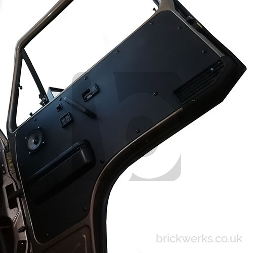 VW Front Door Panels - T3 / ABS / Pair / Black