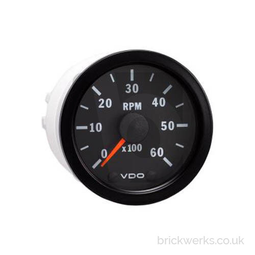 VDO Gauge - 52mm / Tacho / 6000rpm | VW T25, Type 25, Vanagon, T4 & LT1 ...