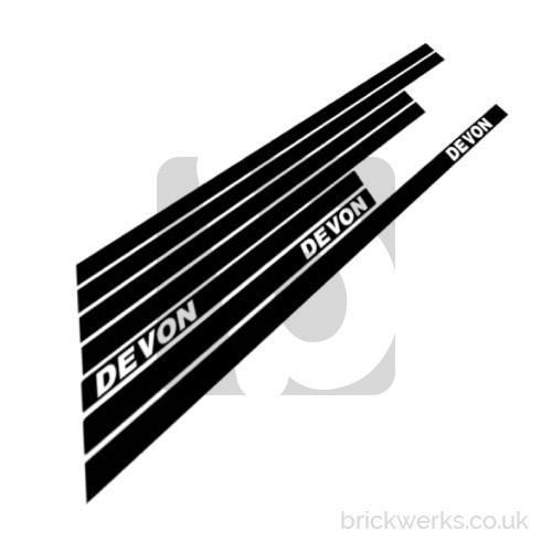 VW Sticker Set - T3 / Devon Stripes / Full Set