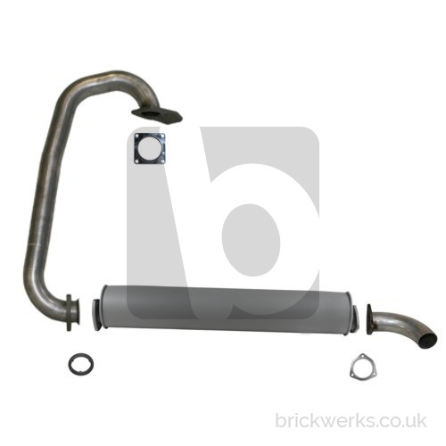 VW Exhaust Kit - T3 / 1.6TD "JX" / Late
