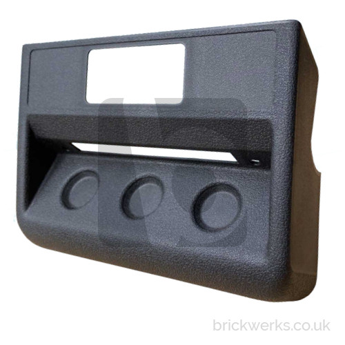 Diff Lock Control Panel - T3 Syncro / Black | VW T25, Type 25, Vanagon ...