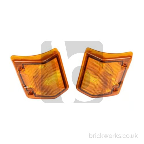Indicator Lenses - T3 / Front / Amber / PAIR | VW T25, Type 25, Vanagon ...