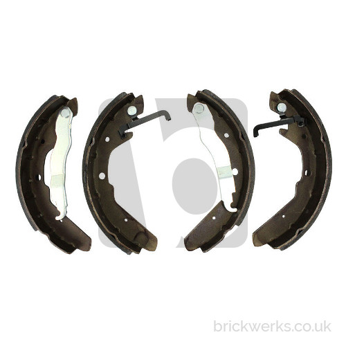 Brake Shoe Set - T3 / German | VW T25, Type 25, Vanagon, T4 & LT1 parts.