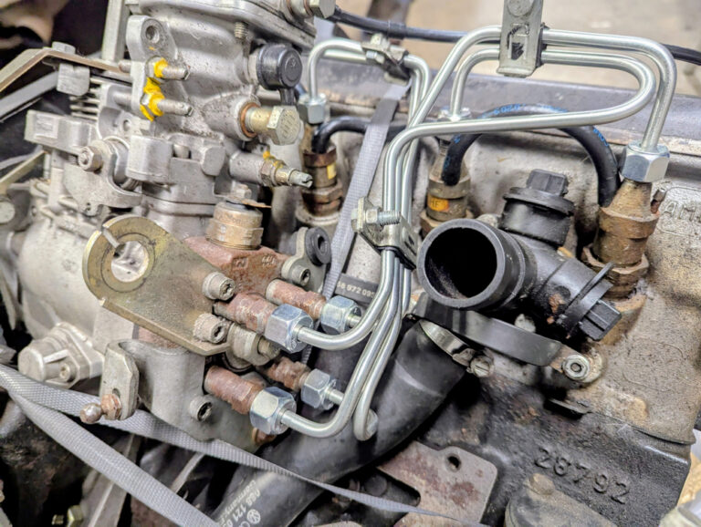 VW AAZ Injector lines | VW T3, (T25, Type 25, Vanagon) Golf, Passat, Vento